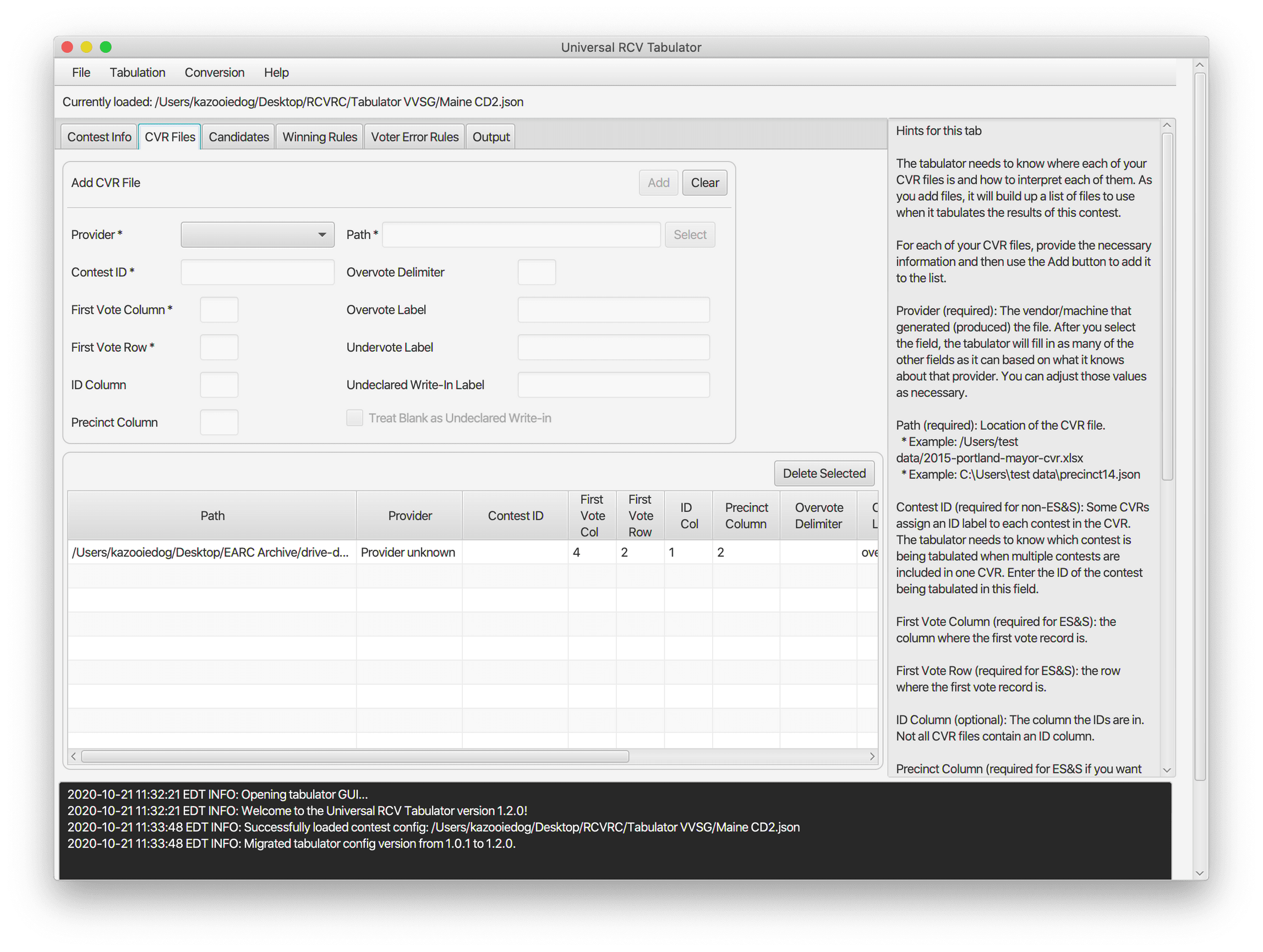 RCV TABULATOR - Ranked Choice Voting Resource Center
