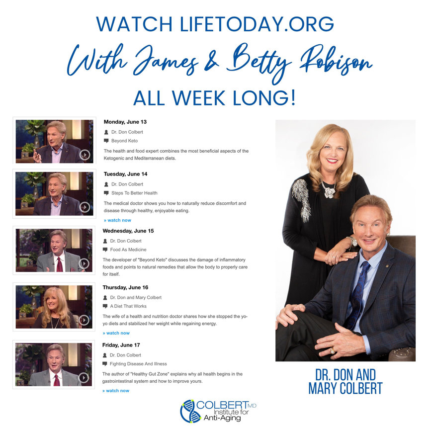 Watch Life Today All Week - Colbert Institute of Anti Aging