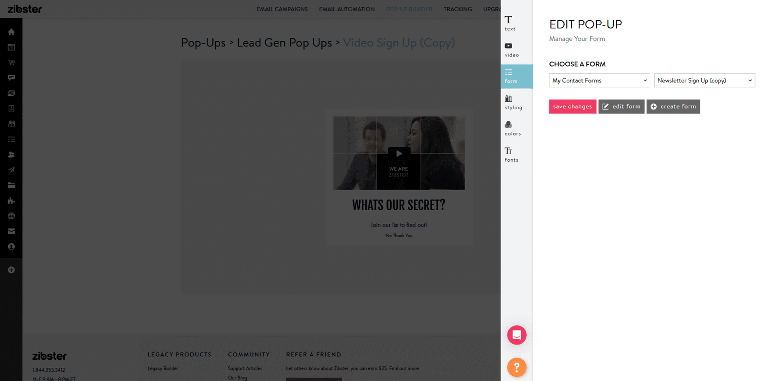 How to Use Pop-Ups for Free Downloads & Lead Generation - Zibster ...